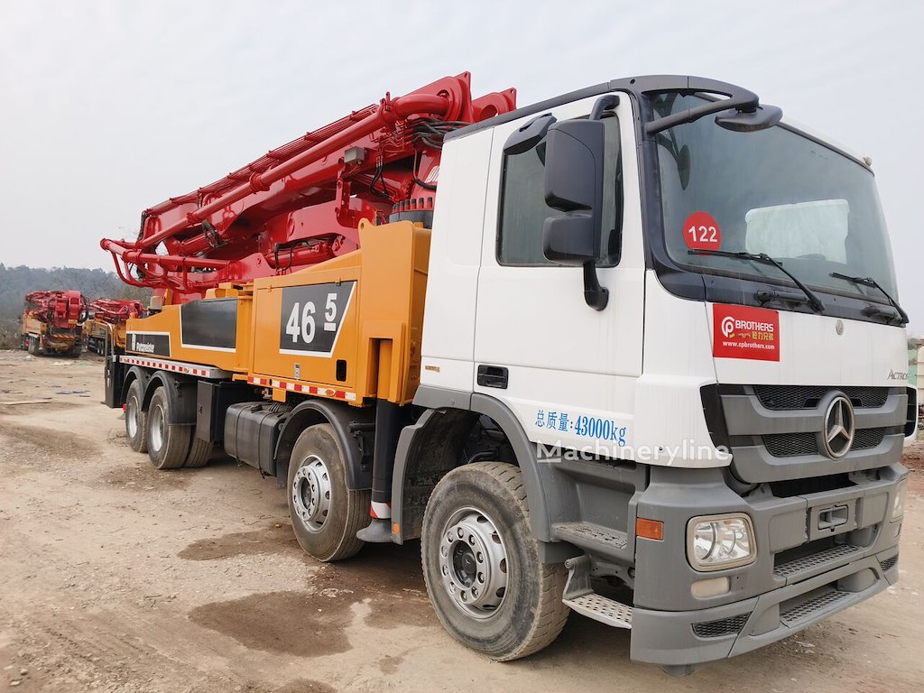 Putzmeister 46 m na šasiji Mercedes-Benz 46 M Rare German Engineered pumpa za beton