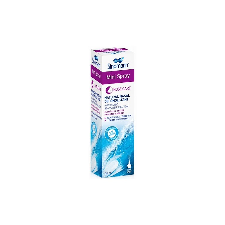 Sinomarin® Mini Sprej za Nos sa Morskom Vodom 30 mL
