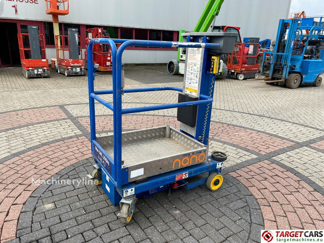 Power Tower NANO PUSH AROUND jarbolna penjajuća platforma