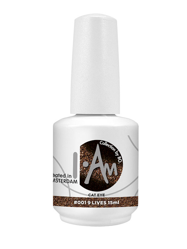 GEL LAK ZA NOKTE IAM BY BO CAT EYE 001 9 LIVES 15ML