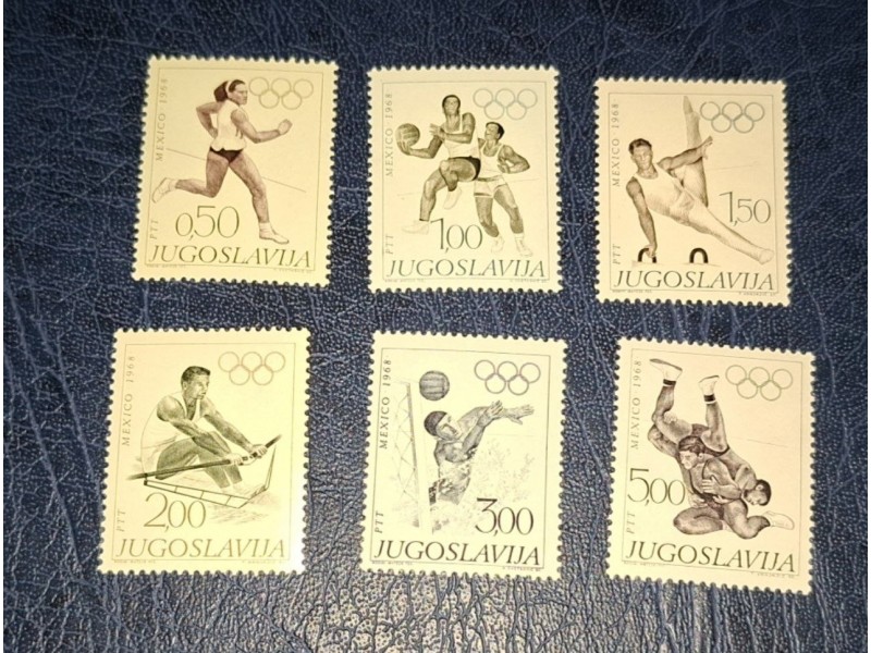 SFR Jugoslavija 1968 serija MNH **