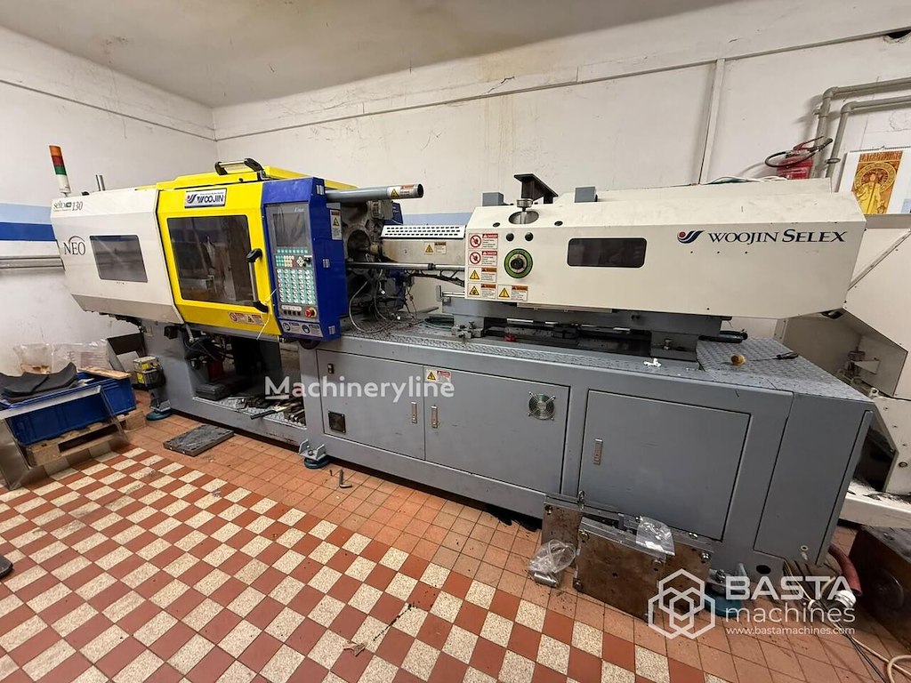 Woojin Selex NS 130 mašina za brizganje plastike