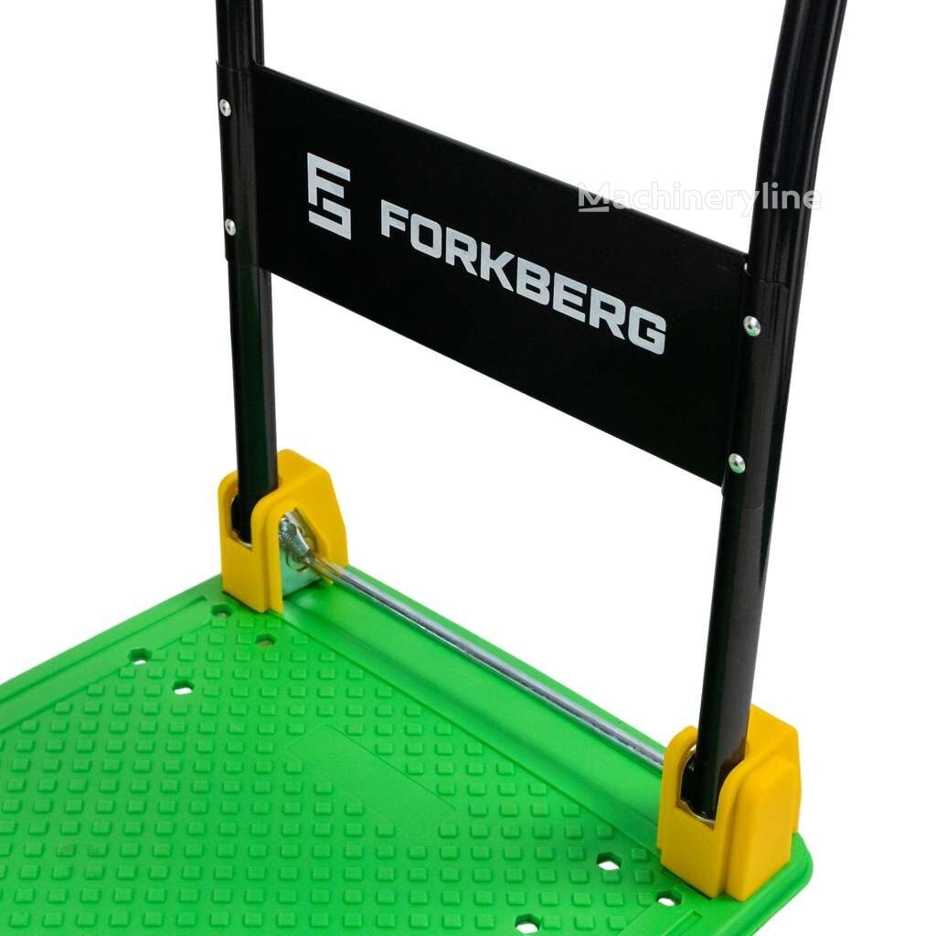 Nova Forkberg Wózek platformowy składany FORKBERG 300kg zielony kolica sa platformom