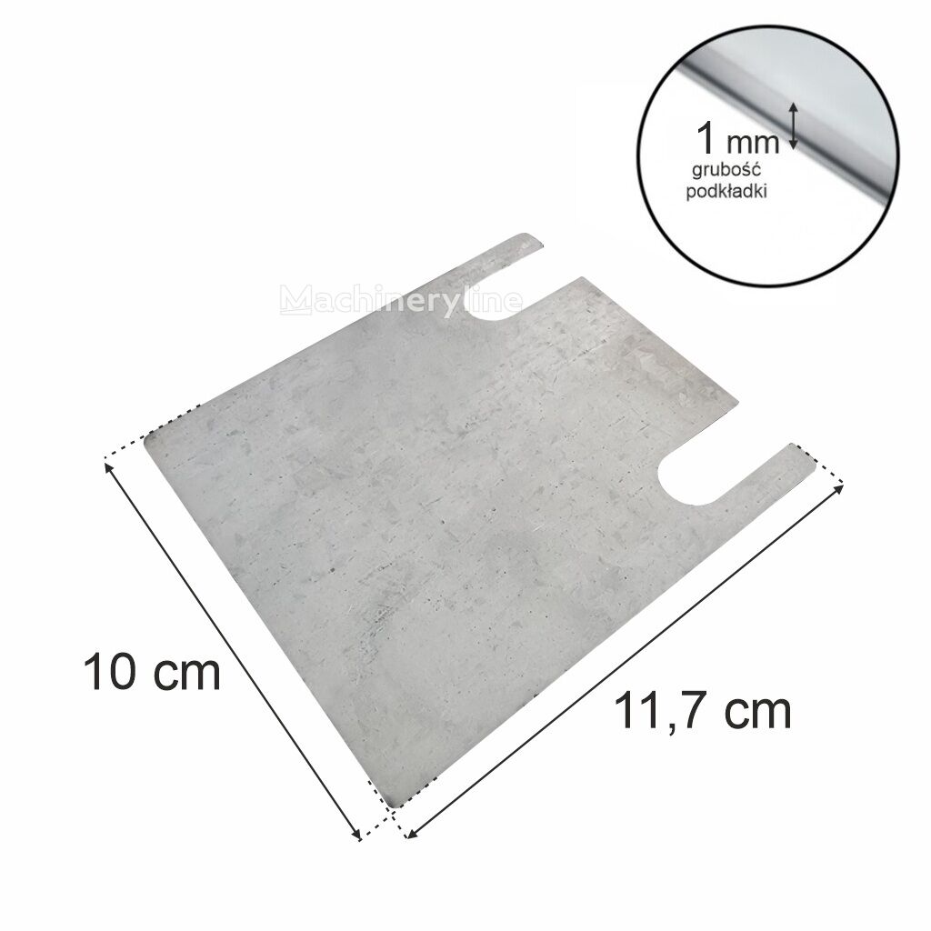 Novi Mega-M Podkładka poziomująca do słupa Mega-M XR 2 mm ocynk paletni regal
