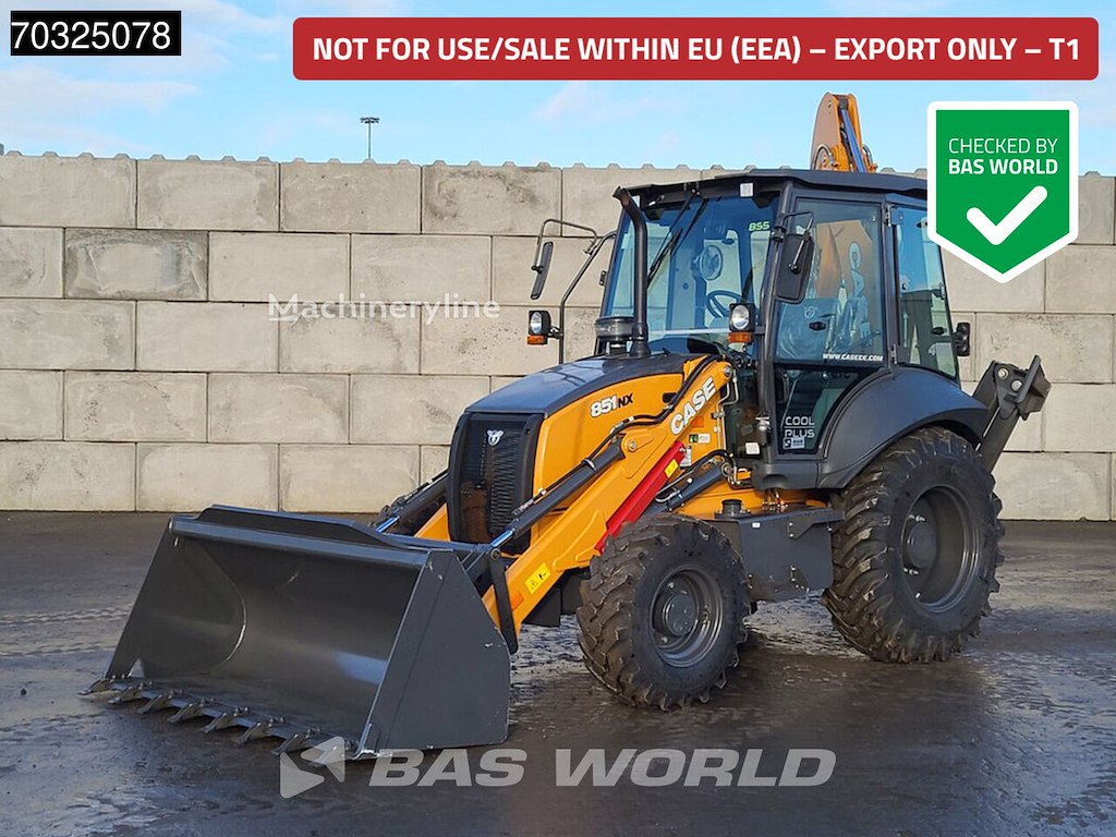 Novi Case 851 NX A/C - 4WD - Central Pivot bager-utovarivač