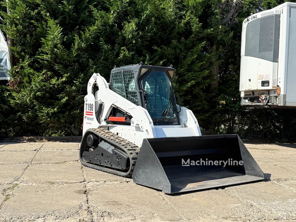 Bobcat T190 SKIDSTEER Closed Cabine High Flow *2560 Hours* NL Machine mini utovarivač