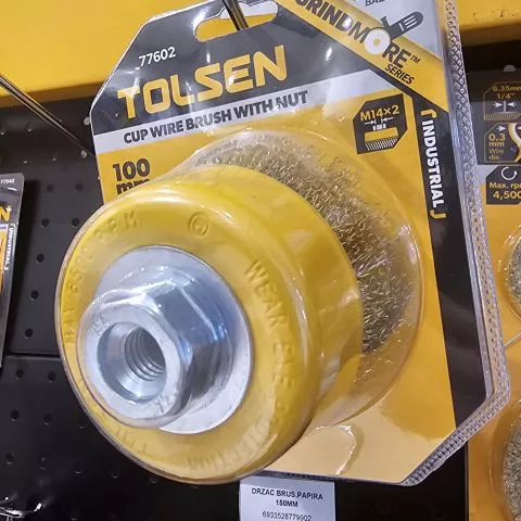 ČETKA ZA BRUSILICU 100 MM TOLSEN