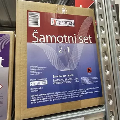 ŠAMOTNI SET