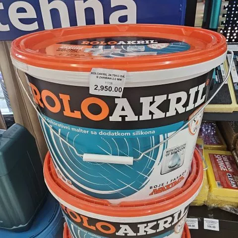 DEKORATIVNI MALTER ROLO AKRIL MAXIMA
