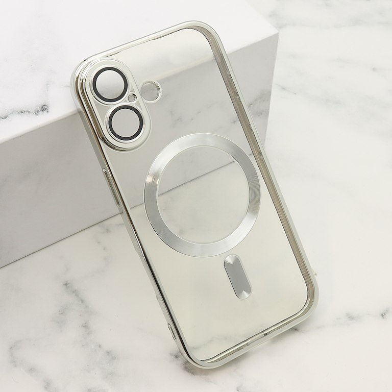 Maska CAMERA PROTECT MAGSAFE II za iPhone 17 (6.3) srebrna