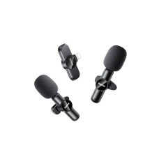REMAX K10 Bluetooth mikrofon Lightning crni