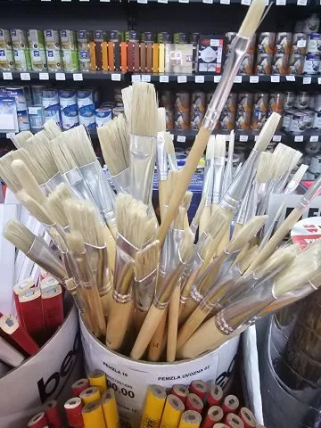 ČETKICE ZA FARBANJE PEMZLA