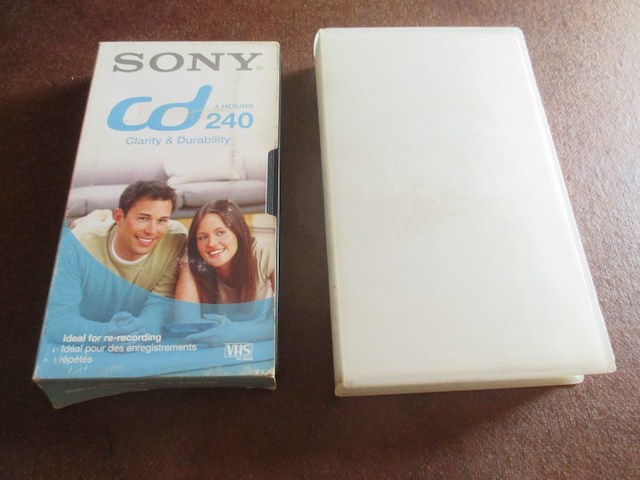 VIDEO kaseta SONY CD E-240 + PVC omot