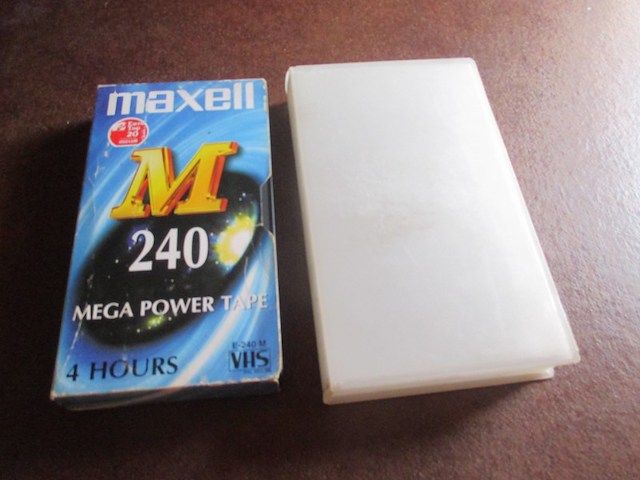 VIDEO kaseta MAXELL M E-240 + PVC omot