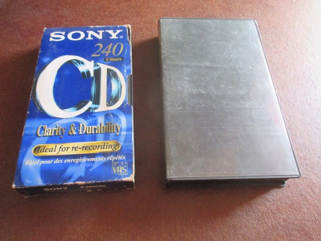 VIDEO kaseta SONY CD E-240 + PVC omot