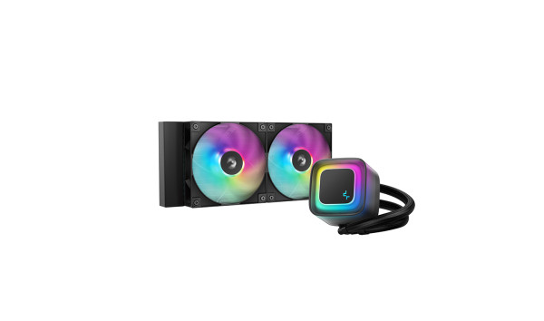 CPU Hladnjak DeepCool LE240 V2 ARGB CRNO, R-LE240-BKAMMC-G-2