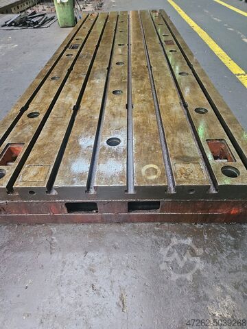 Podne ploče 6000x2000x400mm T slot
6000x2000x400mm T slot