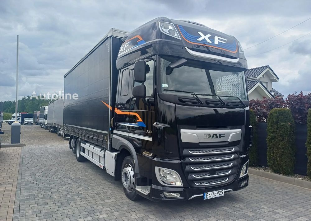 DAF XF 480 kamion sa klizna zavesa cerada