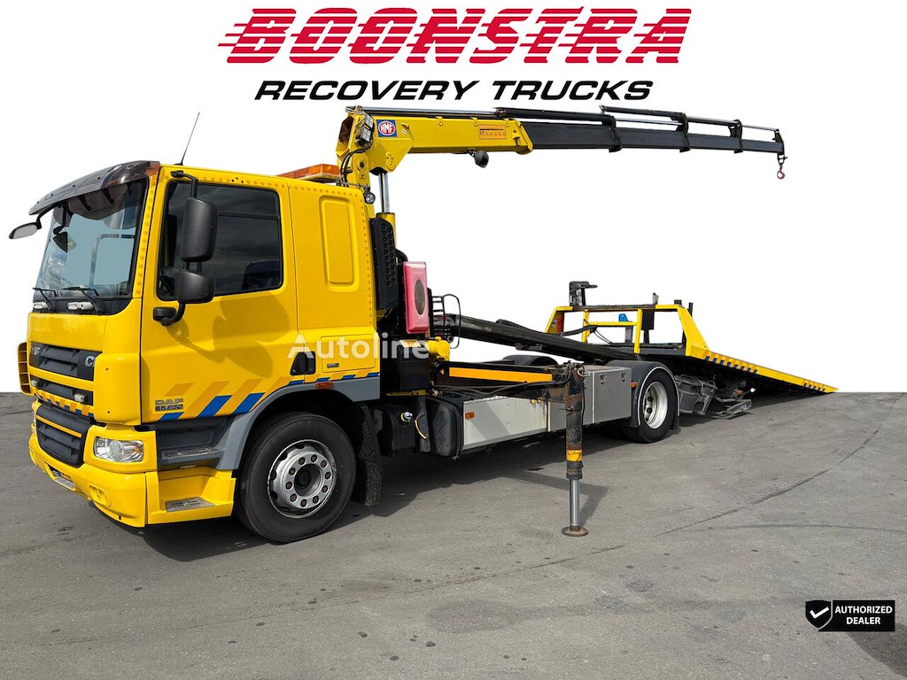 DAF CF65.250 Falkom FAS 5000 HMF 1720 T4 kraan šlep auto