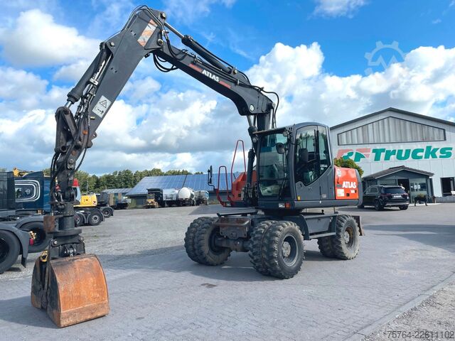 Točkaš bager
ATLAS 160 W/Verstellausleger/Zusatzhydraulik/2x Stück
