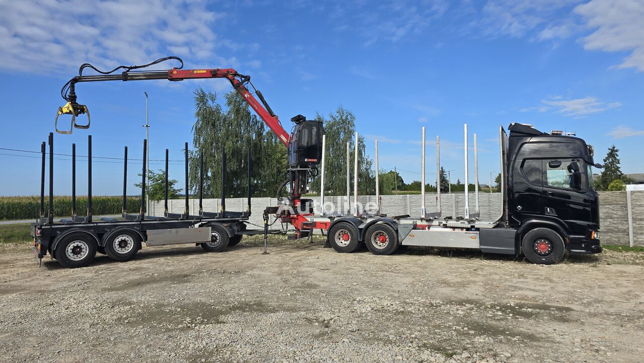 Scania R650 kamion za prevoz drva