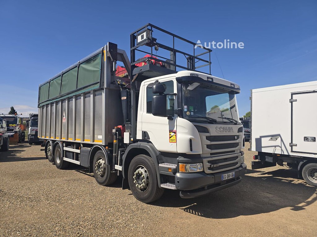 Scania P410 kamion za prevoz metalnog otpada