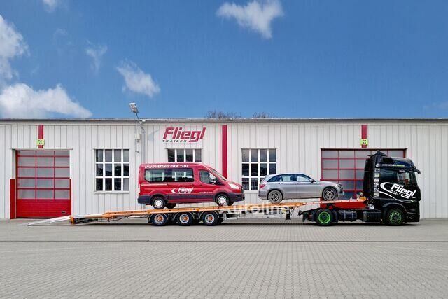 Nova Fliegl Plateauauflieger zum Fahrzeugtransport poluprikolica sa niskom platformom