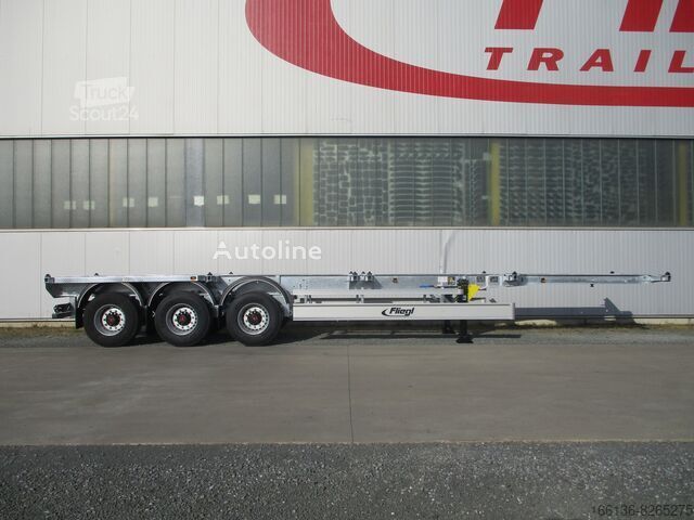 Nova Fliegl SDS 380 Gooseneck 40ft. starr poluprikolica za prevoz kontejnera