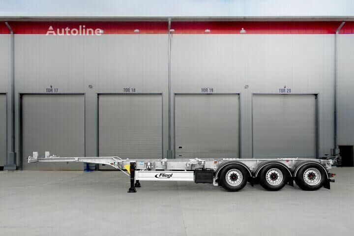 Nova Fliegl SDS 380 Gooseneck 45 Typ 2 poluprikolica za prevoz kontejnera