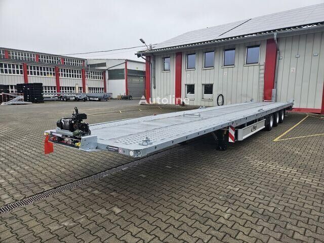 Nova Fliegl 3-Achs Plateau SDS 380 Spezial Mega-Z poluprikolica platforma