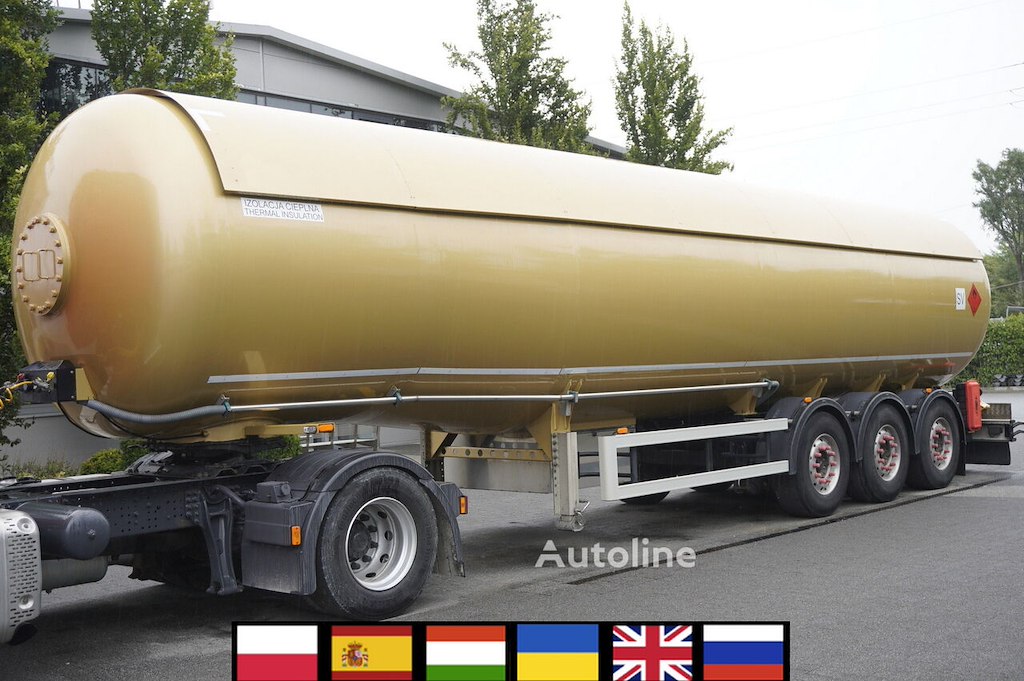 BC-LGC NCG-50 gas tank semi-trailer / ADR / 2023 poluprikolica cisterna za gas