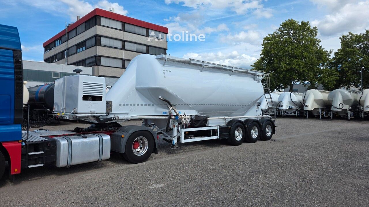 Feldbinder 36m³ Zementsilo / Diesel Kompressor GHH !! cisterna za prevoz cementa