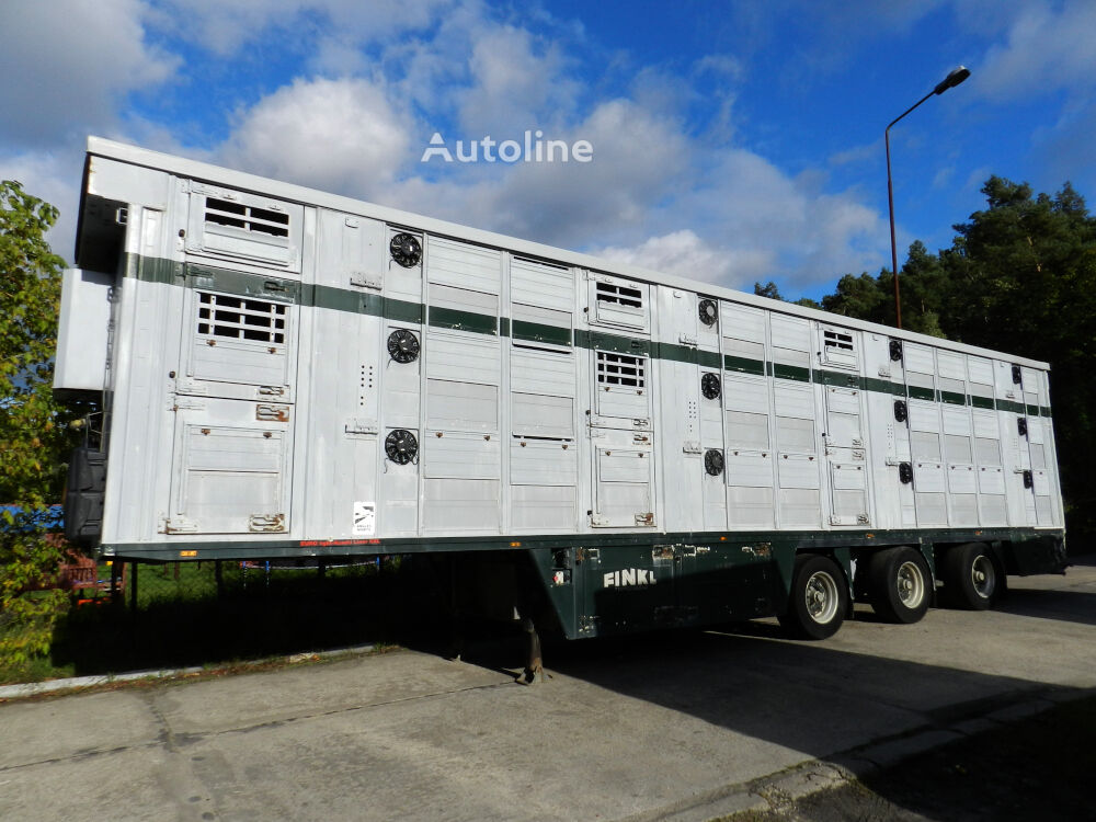 Finkl SAV35 for pigs or bovines poluprikolica za prevoz stoke