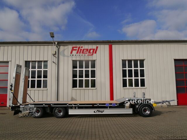 Nova Fliegl Tiefladeanhänger DTS 300 L=6,5 m Luft/FH prikolica sa niskom platformom