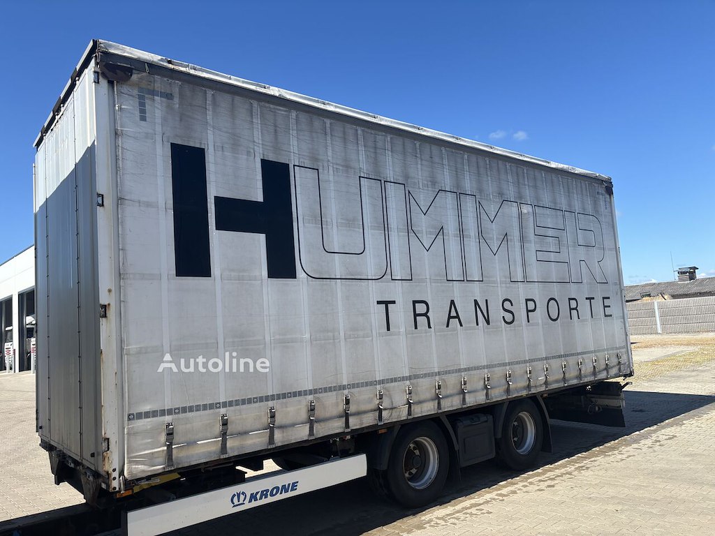 Krone 2 UNITS prikolica sa kliznom ceradom