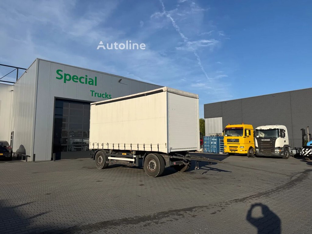 Ackermann PA-F 18/6.4E / 2-assige schuifzeilaanhanger / 18.000 kg / 2010 prikolica sa kliznom ceradom