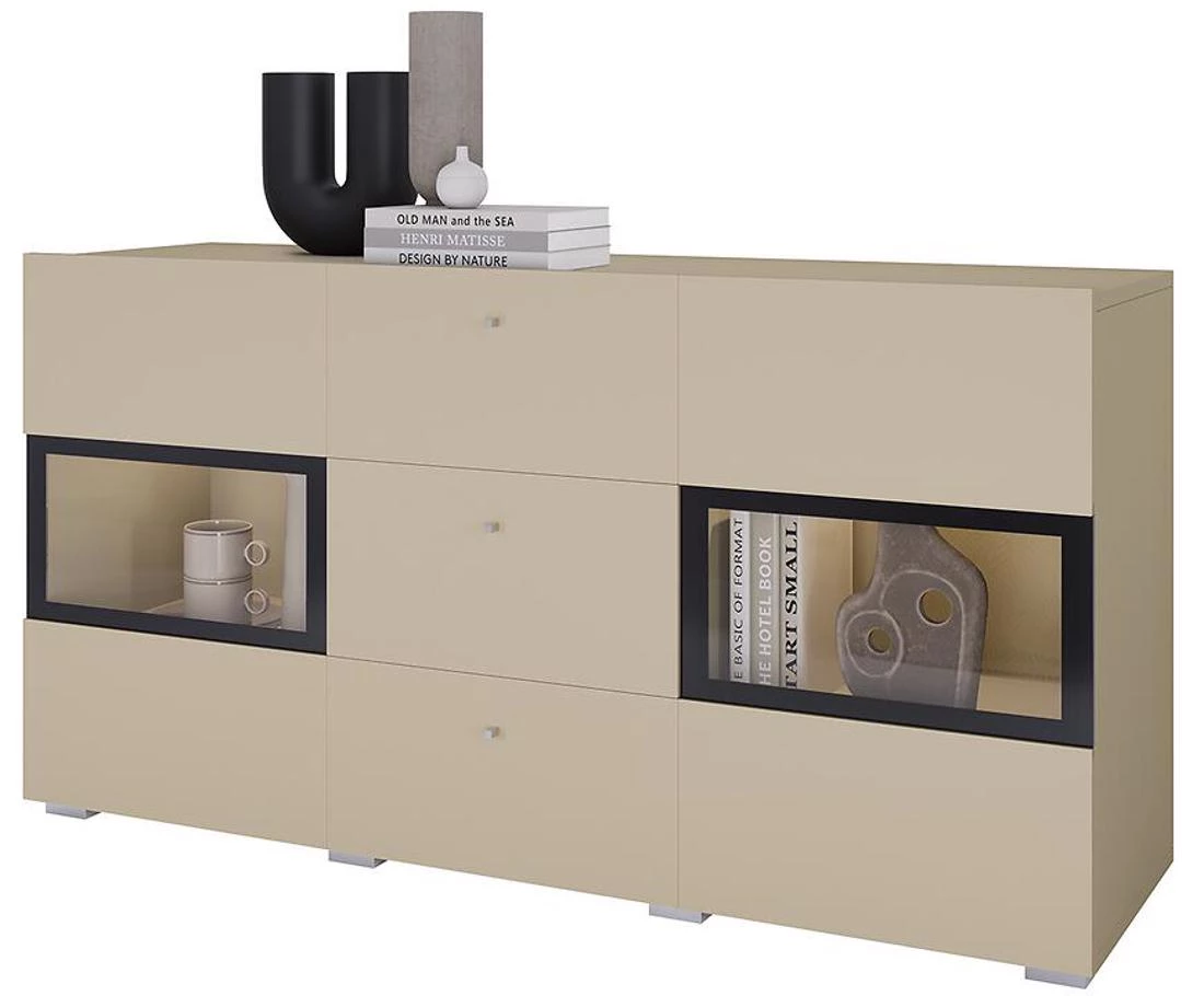 Baros komoda 132x39x70 bež
