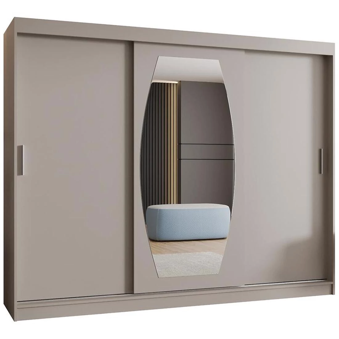 Rossa garderober 250x62x202 cm kašmir
