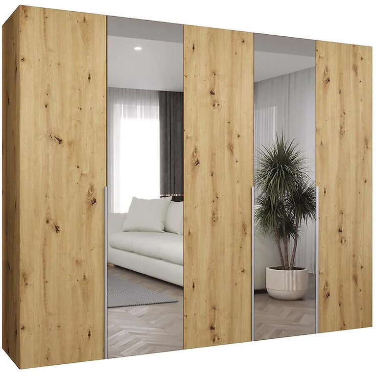 Alicante II garderober 250x50x202 cm artisan