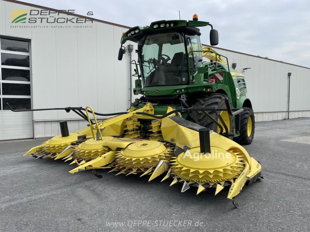John Deere 8600 mit 460Plus Stalkbuster krmni kombajn