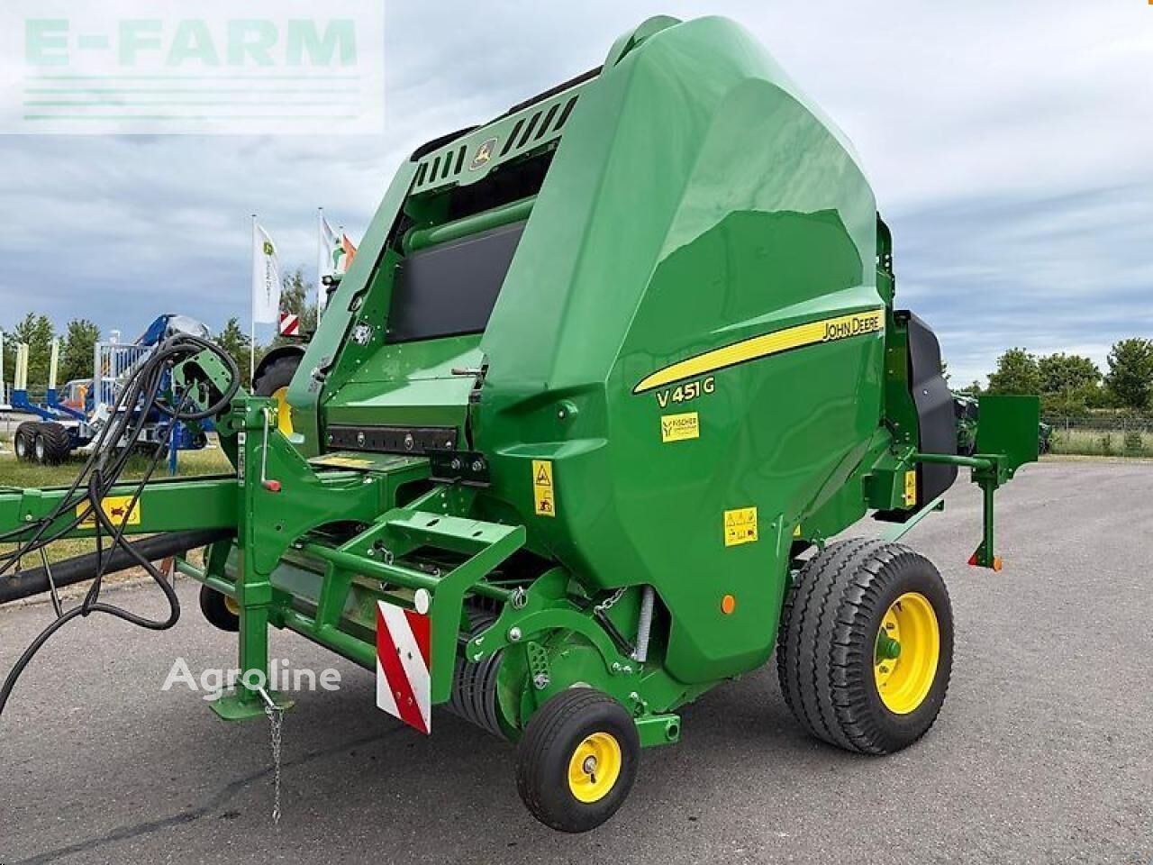 John Deere v451g balirka za četvrtaste bale