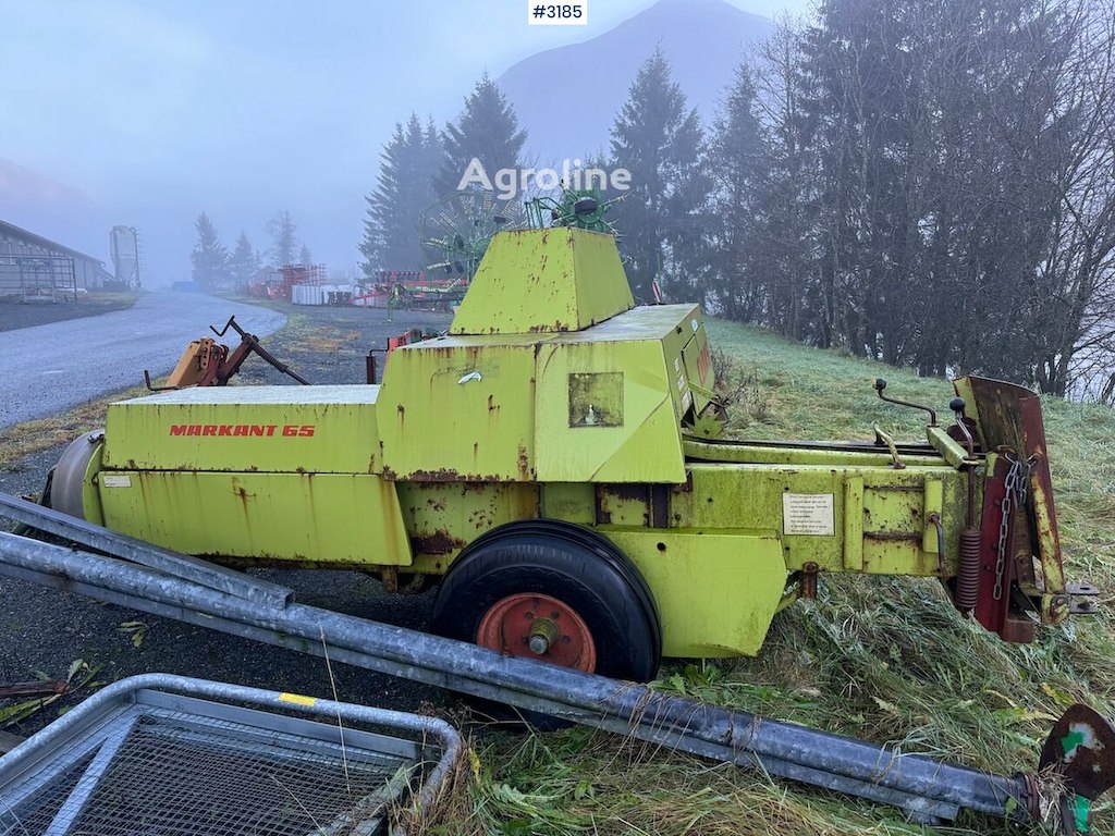 Claas Markant 65 balirka za četvrtaste bale