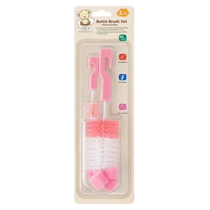 BBO četka za flašice i cucle Pink