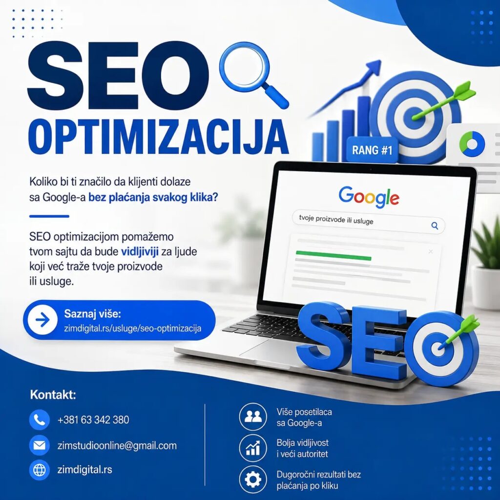 SEO OPTIMIZACIJA
