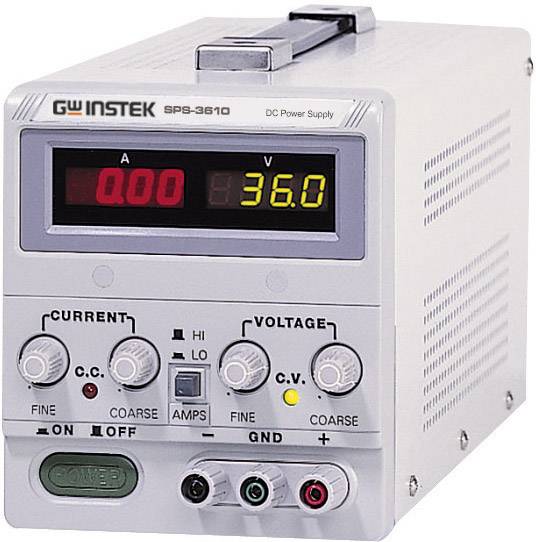 GW Instek SPS-3610 laboratorijsko napajanje sa podesivim naponom 230 V/AC → 36 V/DC 10 A 360 W