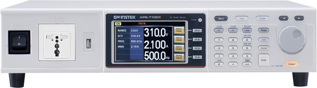 GW Instek APS-7100E EU-Steckdose laboratorijsko napajanje sa podesivim naponom 115 V/AC, 230 V/AC → 310 V