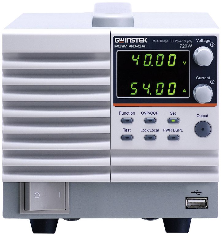 GW Instek PSW 40-54 laboratorijsko napajanje sa podesivim naponom 230 V/AC → 40 V/DC 54 A 720 W
