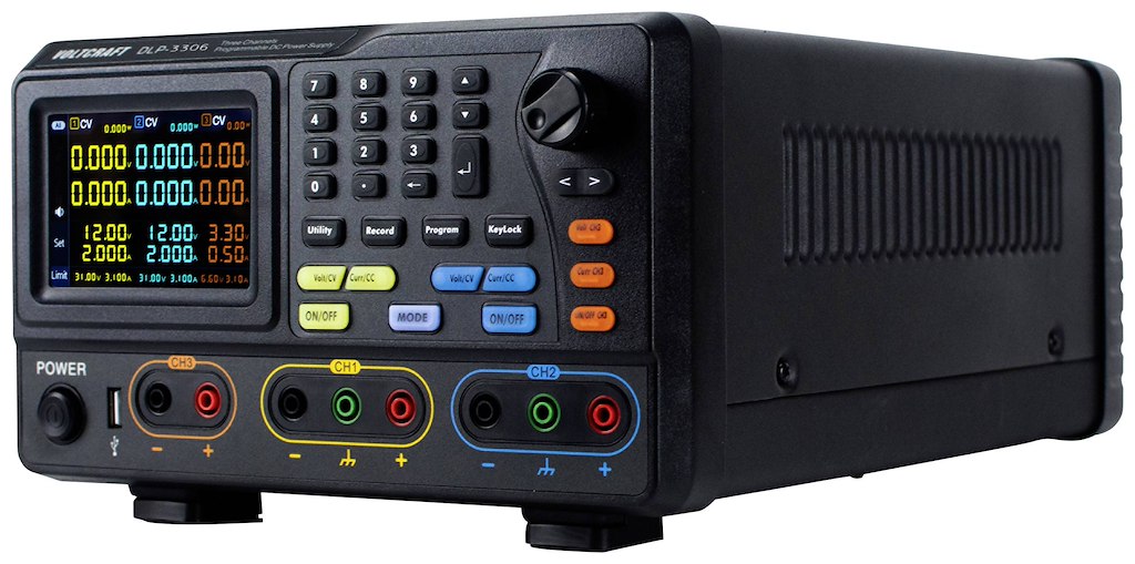 VOLTCRAFT DLP-3306 laboratorijsko napajanje sa podesivim naponom 240 V/AC → 30 V 6 A 378 W