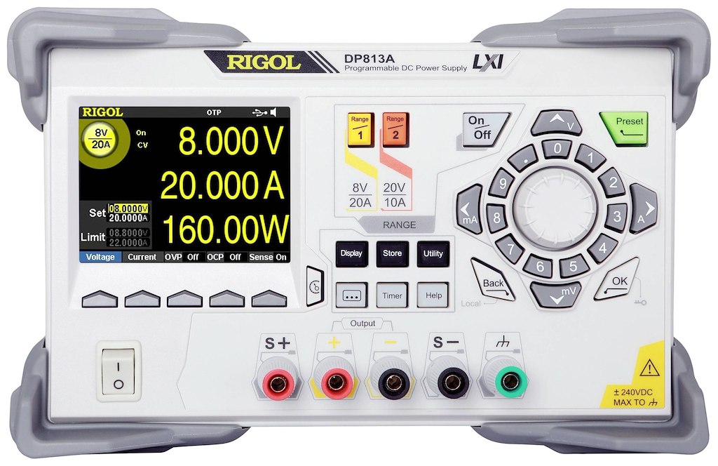 Rigol DP813 laboratorijsko napajanje sa podesivim naponom 8 V/DC 20 A 200 W