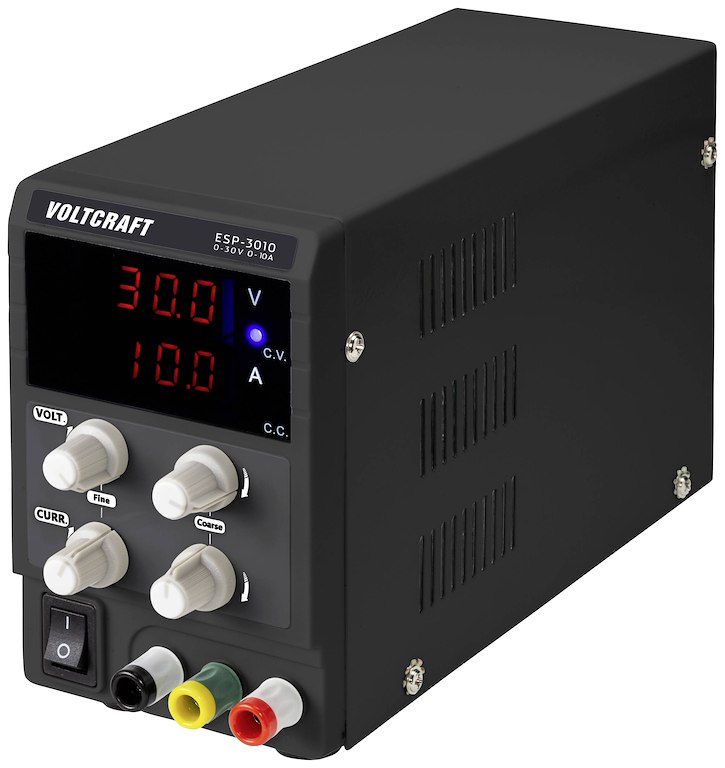 VOLTCRAFT ESP-3010 laboratorijsko napajanje sa podesivim naponom 230 V/AC → 30 V/DC 10 A 300 W